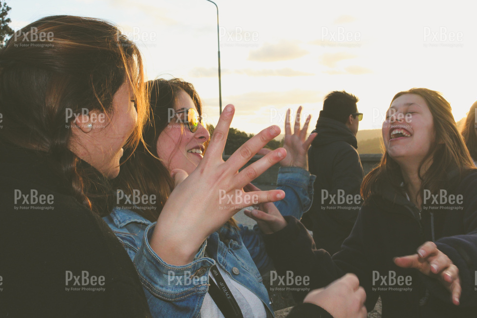 people-girl-facial expression-fun-friendship | Stock Photo, Royalty ...